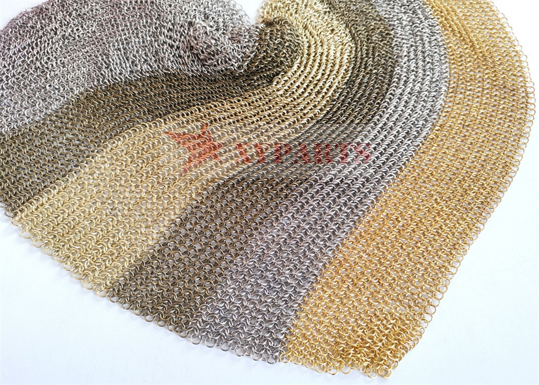 XiangYi Design Divider Decorative Metal Mesh For Balcony Corridor