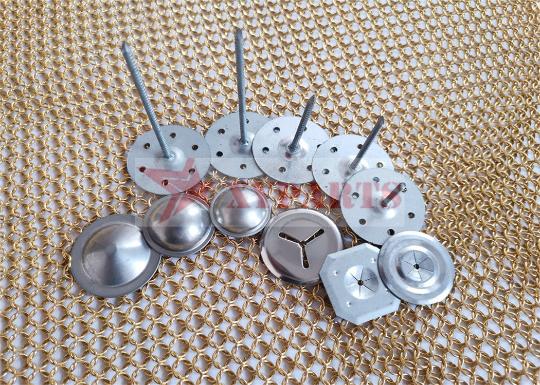 Stainless Steel Perforated Base Insulation Fixing Pins For Securing ...