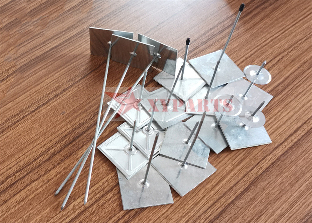 Galvanized Steel Rock Wool Fixed Insulation Nail Self Stick Pins With ...