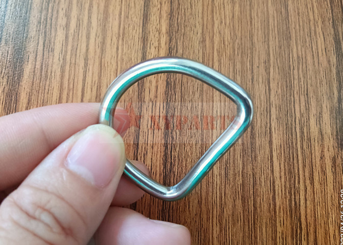 Welded Type Stainless Steel 304 D Ring For Anchoring Applications