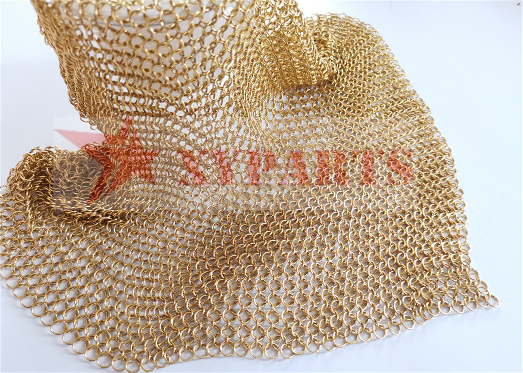 1MM X 6MM Chain Mail Metal Ring Mesh Curtain