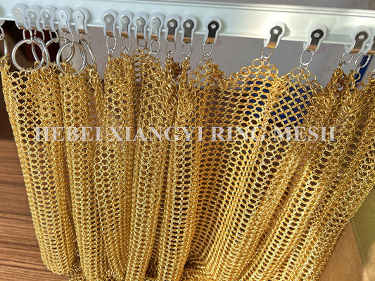 Quality Ring Mesh Curtain & Metal Ring Mesh factory from China