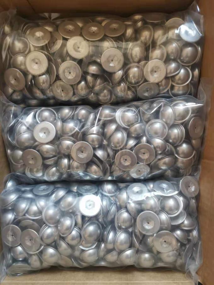 Fast Type 22mm Stainless Steel Insulation Dome Caps For Locked Lacing ...