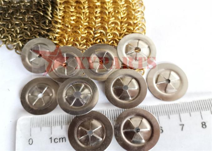 20mm Round Stainless Steel Self Locking Washer For Insulation Fasteners